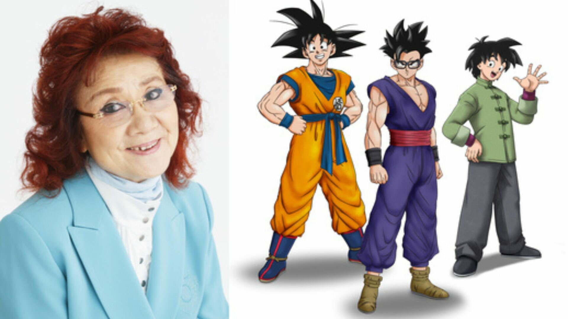 Voice artist of Bardock, Goku, Gohan, and Goten: Masako Nozawa